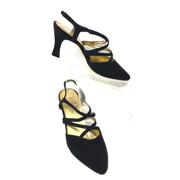 PM Collections 925 | Shoes | Pm Collection 925 Black Heels Size 75 ...